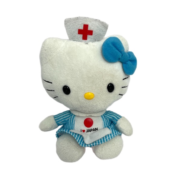 Toys | Ty Hello Kitty Nurse Doctor Beanie Babies Plush Toy | Poshmark